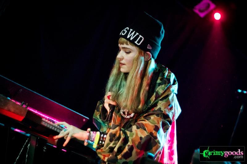 Grimes with Born Gold and Lady Tragik at the Echo - Photos & Show ...