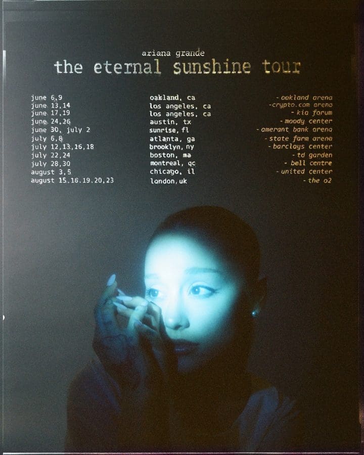 Ariana Grande Officially Announces 2026 Tour — Sign Up For Presale ...